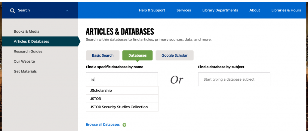 Tips for Finding Full Text Articles - The Sheridan Libraries ...